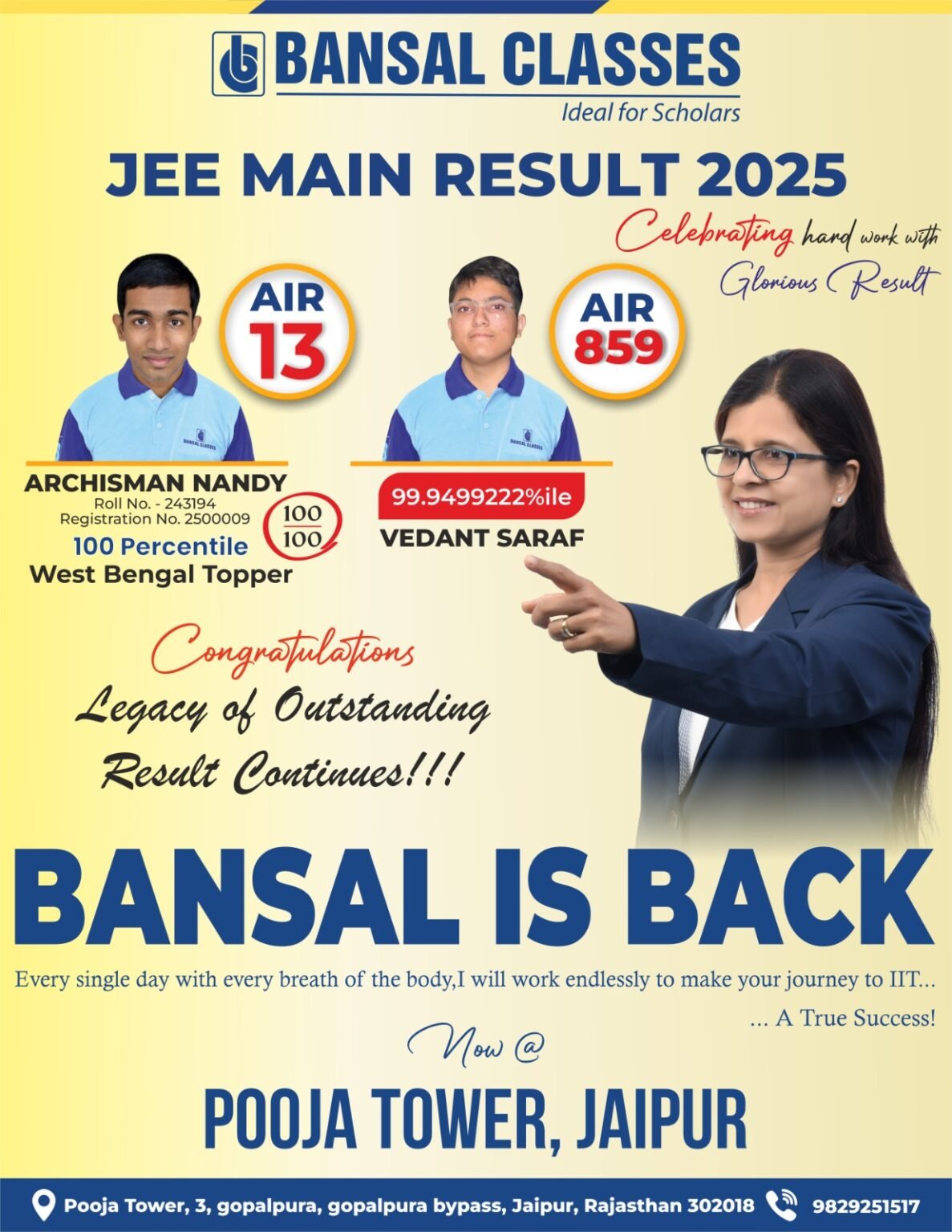 Courses – Bansal Classes Jaipur | It's Ideal for Scholars